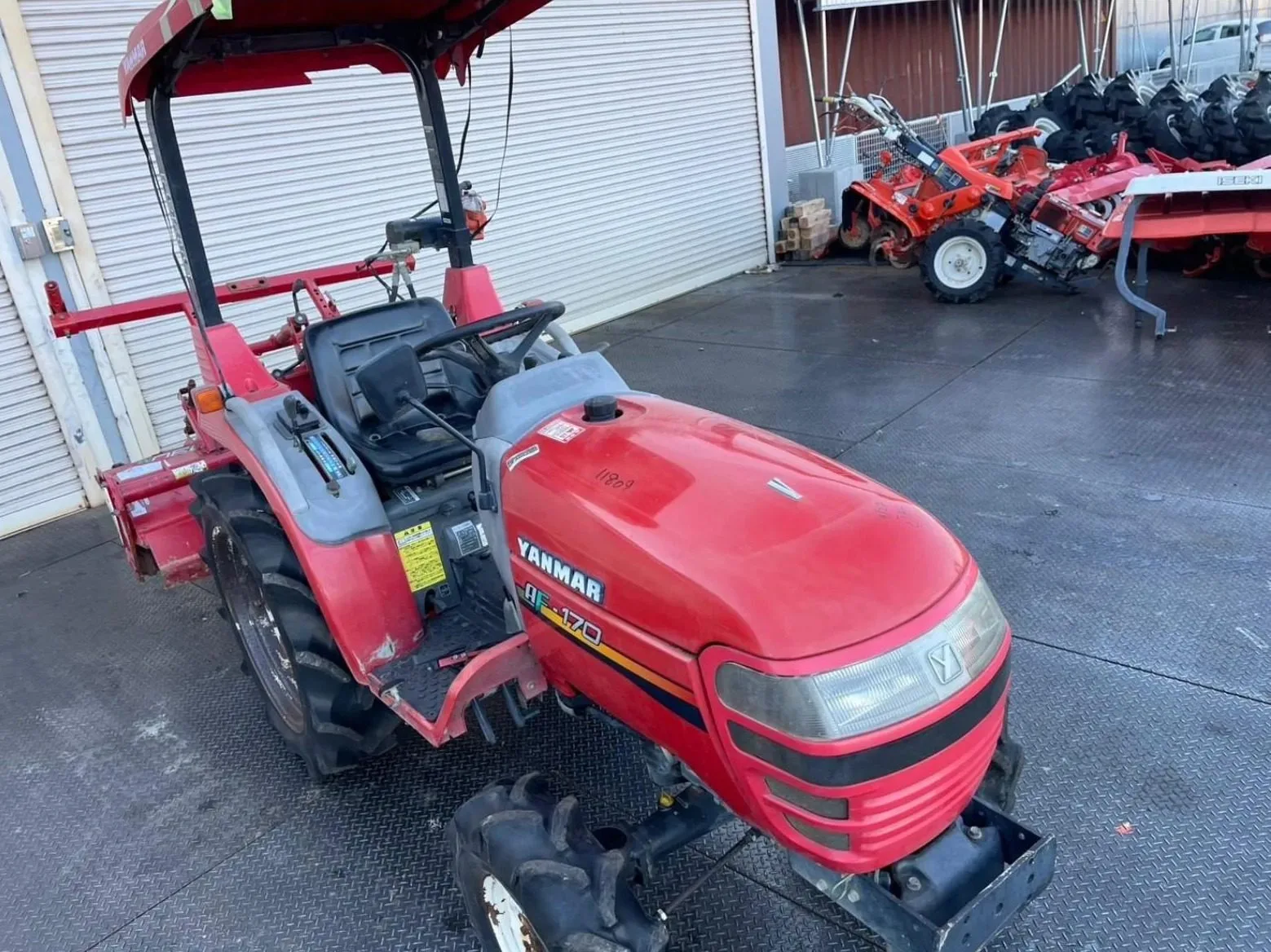 Tractor Yanmar AF 170, 20 CP, cu freză - Agrodot